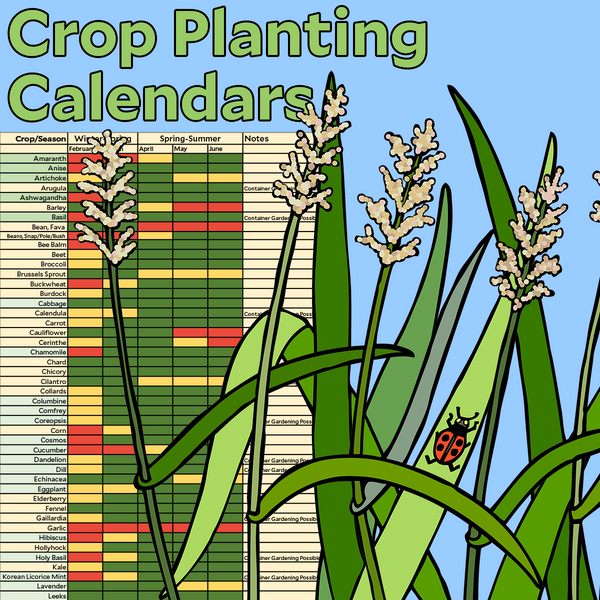 Crop Planting Calendars - The Plant Good Seed Company