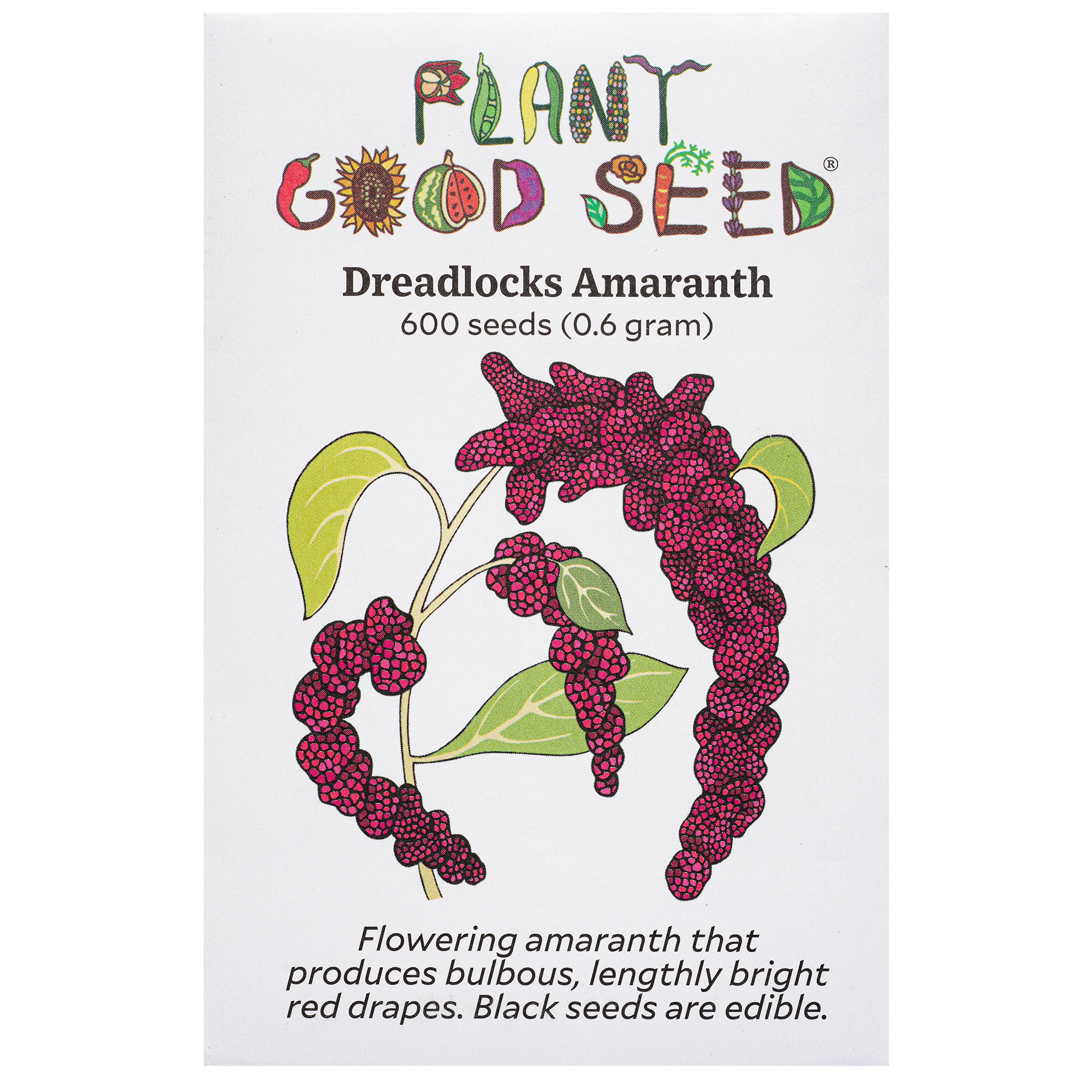 Dreadlocks Amaranth Seeds - The Plant Good Seed Company
