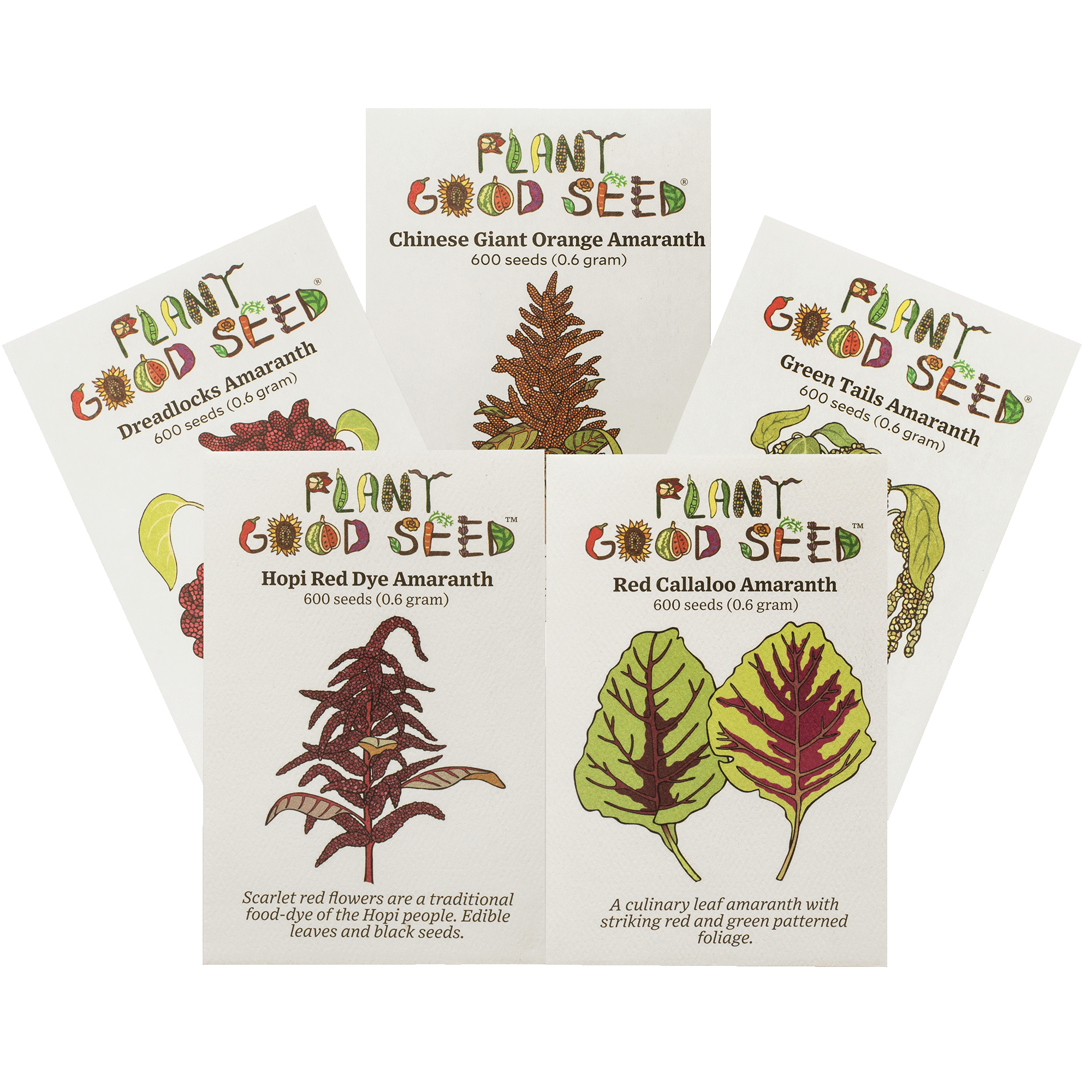 Organic Amaranth Seeds: Non-GMO, Certified Organic Heirloom Varieties ...