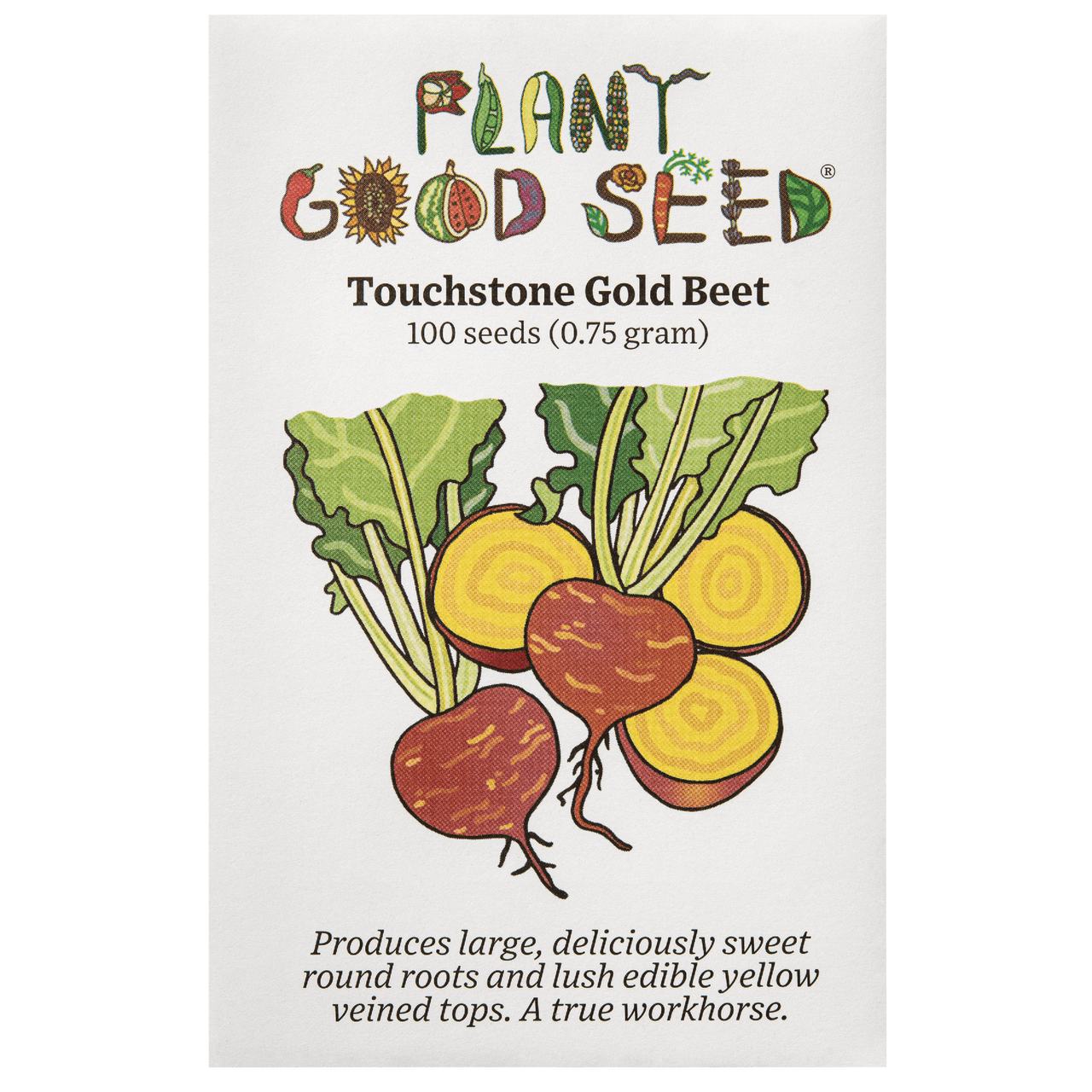Touchstone Gold Beet Seeds - The Plant Good Seed Company