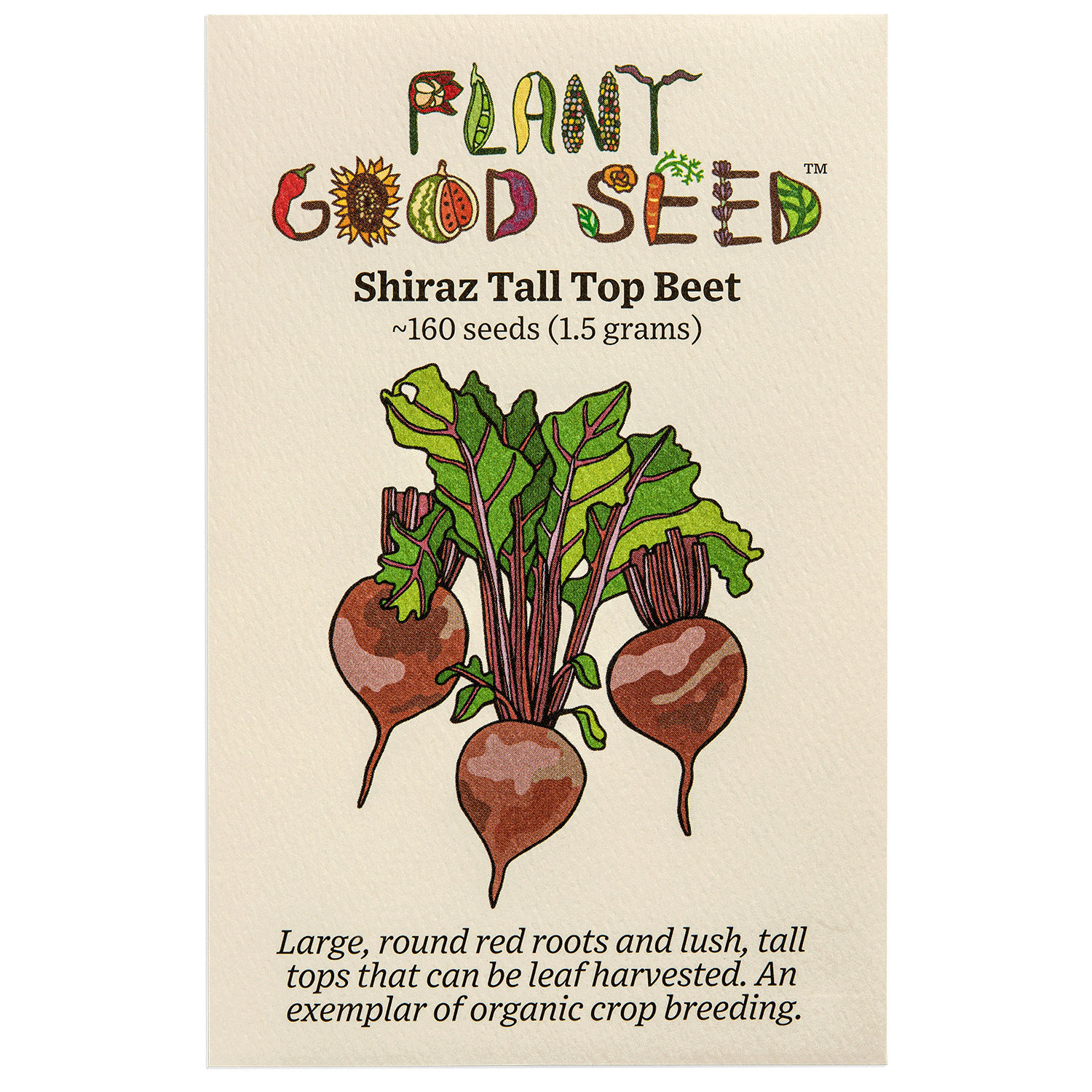 Shiraz Tall Top Beet Seeds - The Plant Good Seed Company