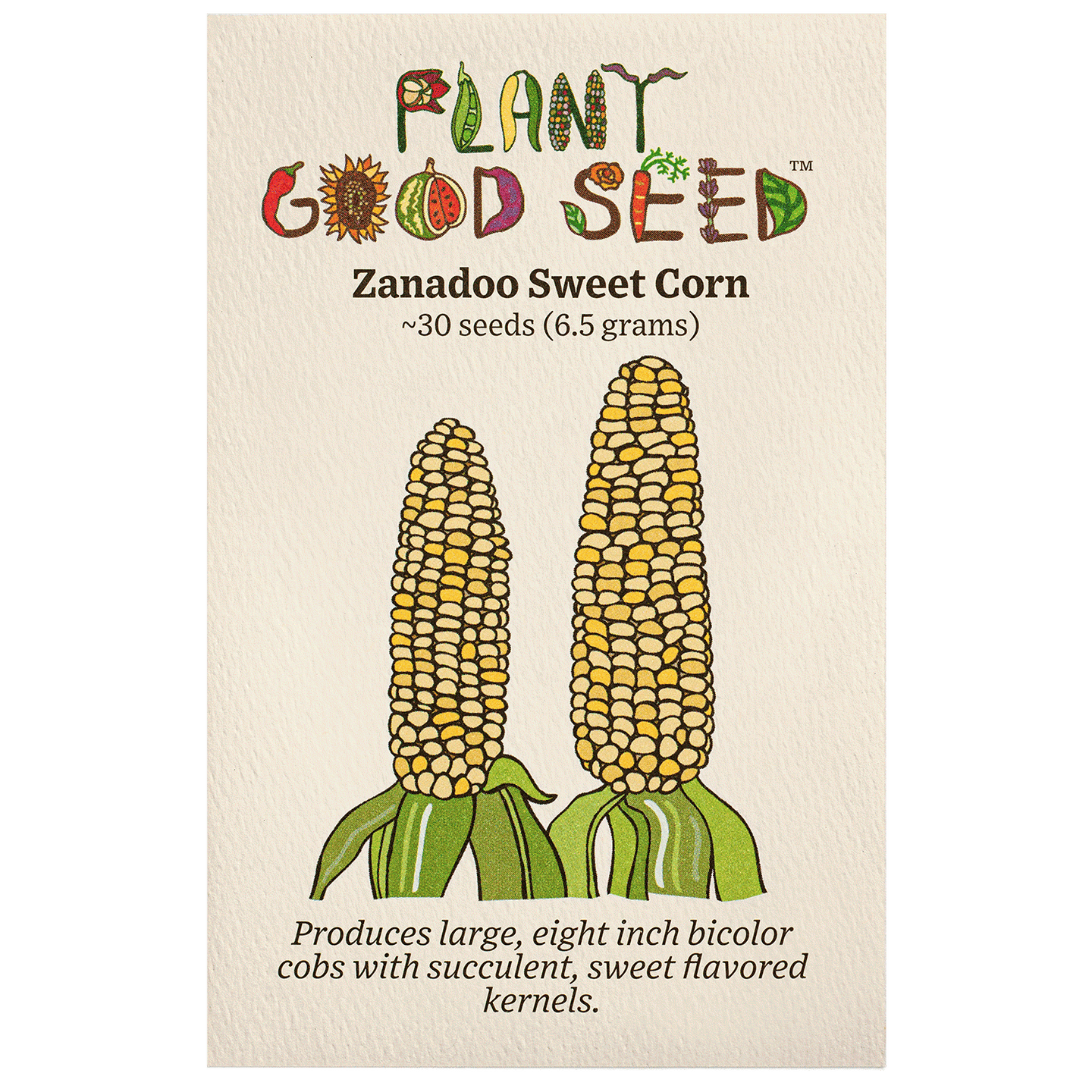 Zanadoo Sweet Corn Seeds - The Plant Good Seed Company