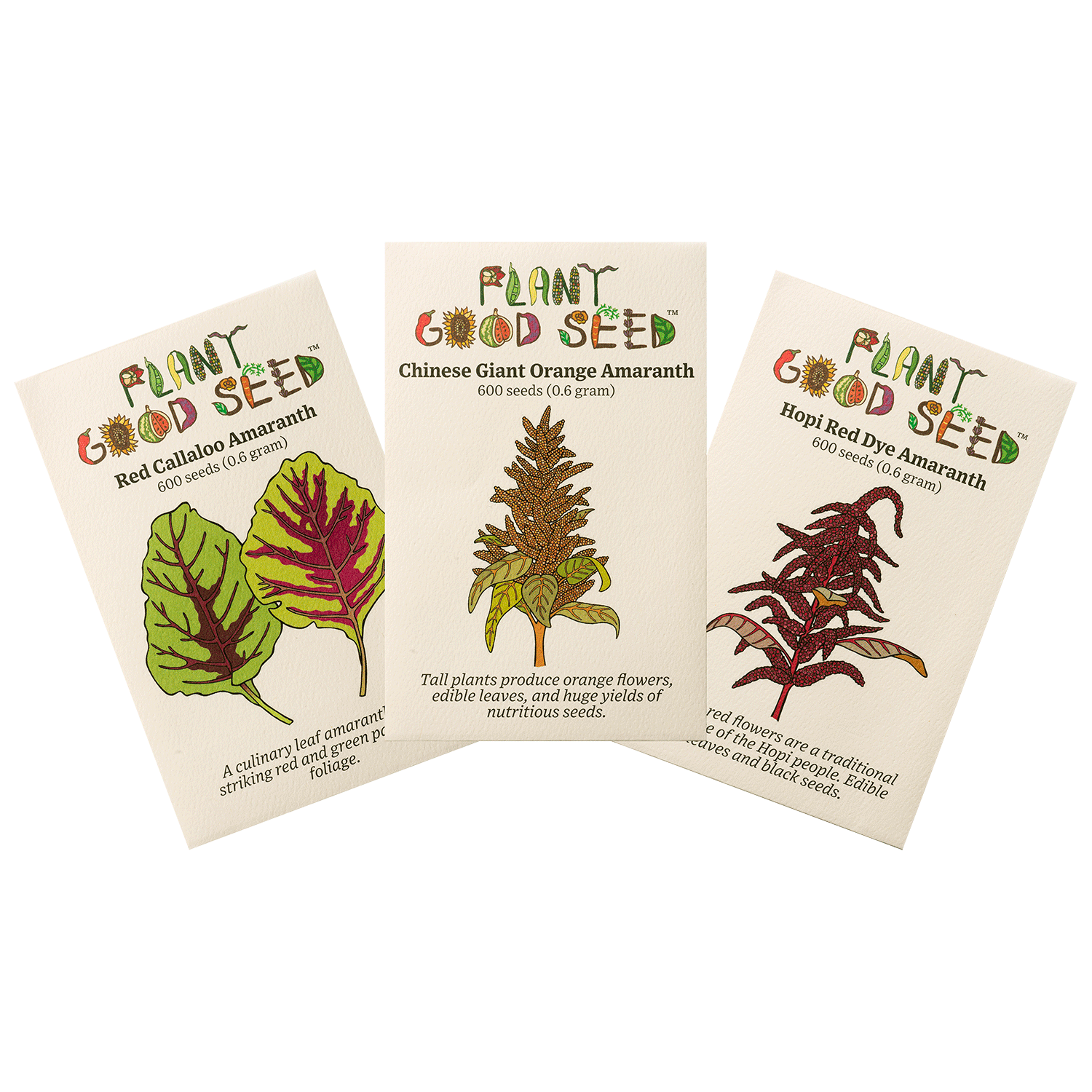 Organic Amaranth Seeds: Non-GMO, Certified Organic Heirloom Varieties ...
