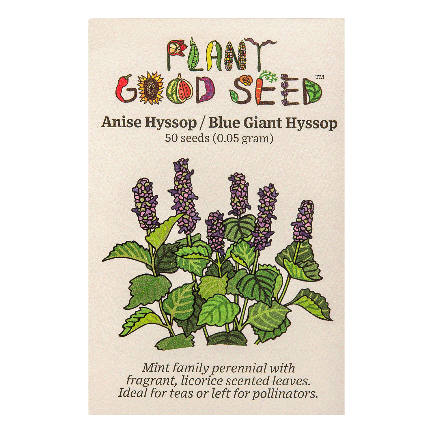 Anise-Hyssop Seeds - The Plant Good Seed Company