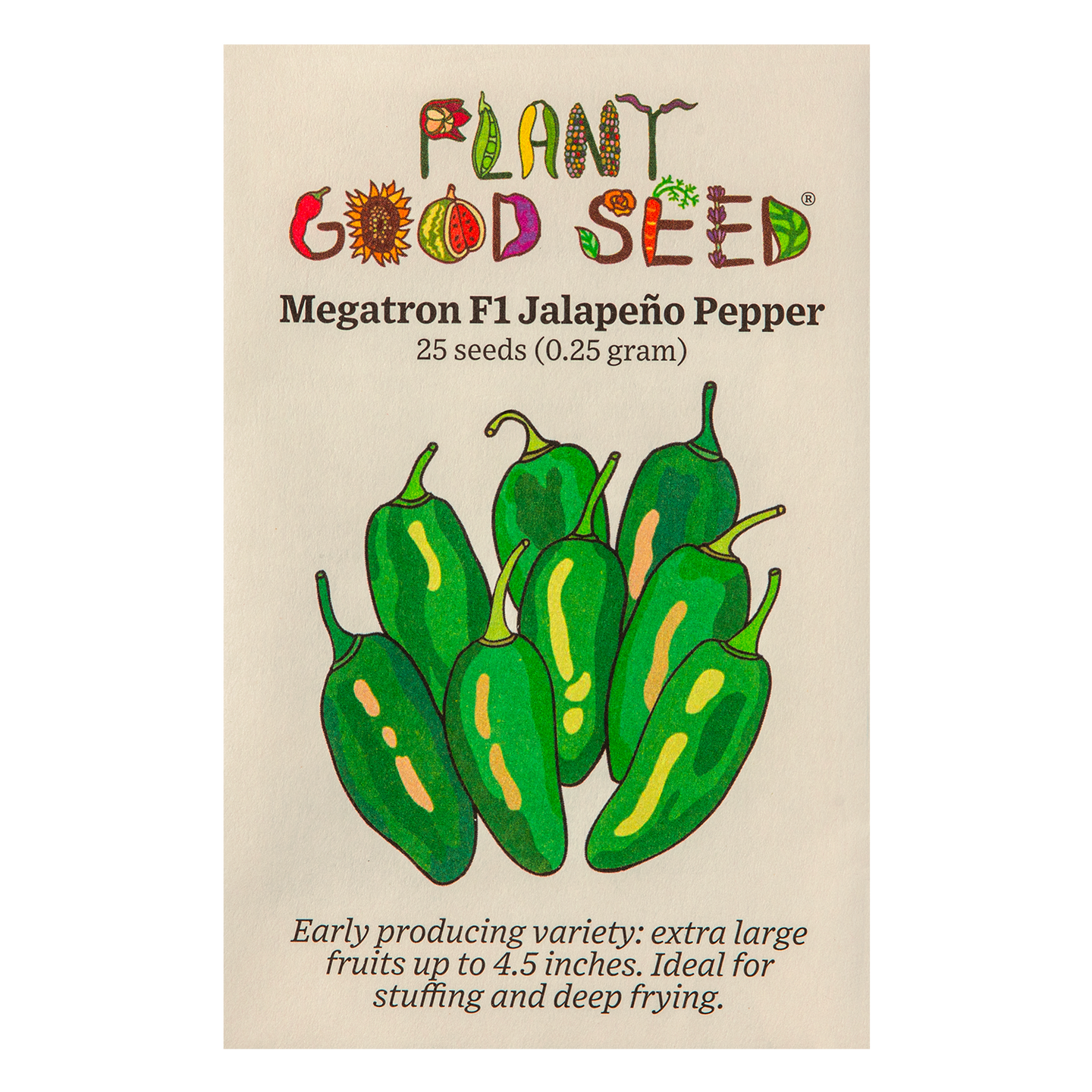 Megatron F1 Jalapeño Pepper - The Plant Good Seed Company