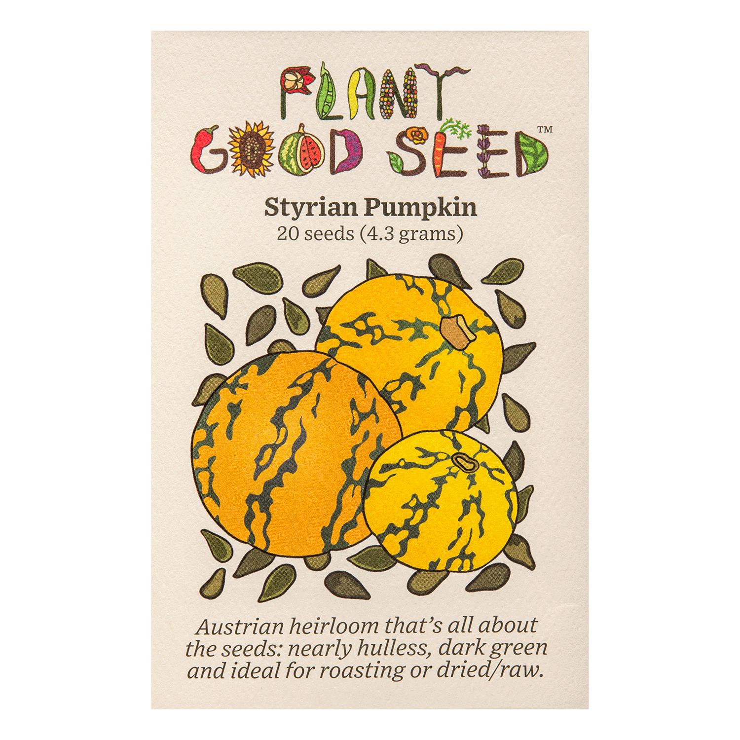 Styrian Pumpkin Seeds - The Plant Good Seed Company